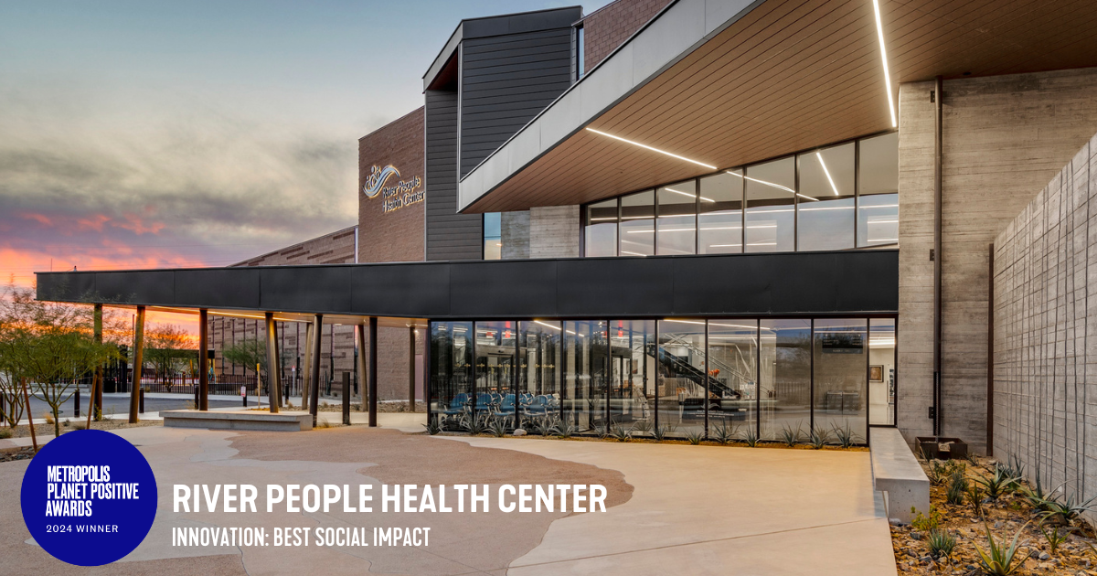Metropolis Awards River People Health Center for Best Social Impact