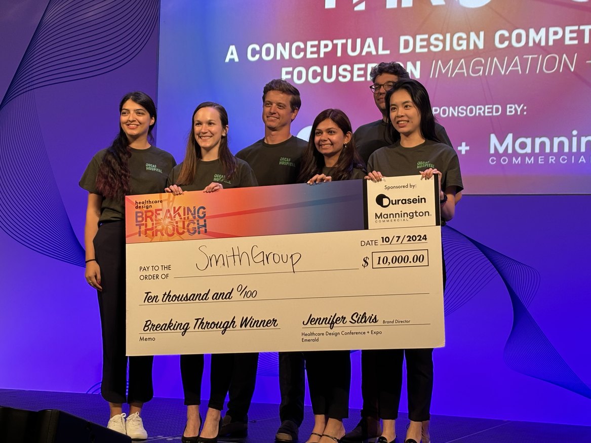 SmithGroup Wins Healthcare Design Magazine's Breaking Through Competition