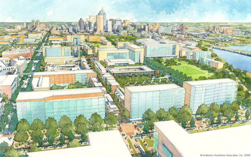 IUPUI Campus and Academic Medical Center Master Plans | SmithGroup