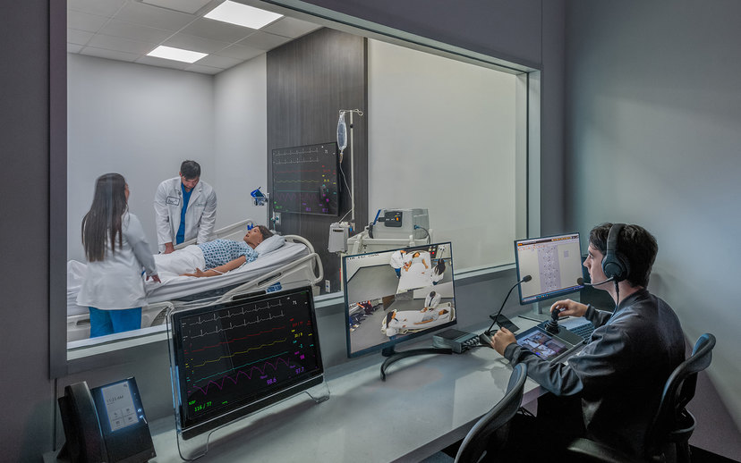 UNTHSC Regional Simulation Center | SmithGroup