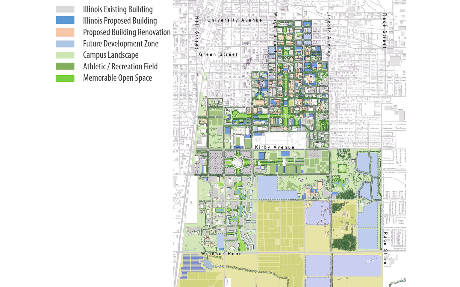 Master Plan University of Illinois Urbana-Champaign | SmithGroup