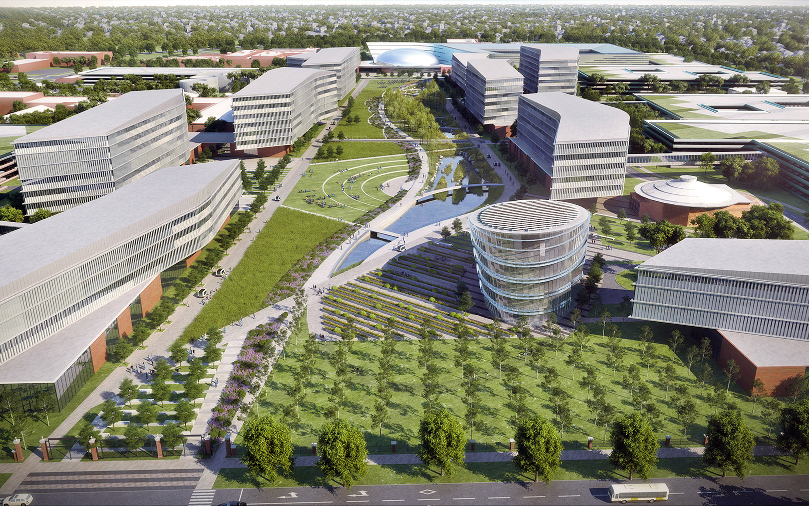 Ford Motor Company Campus Workplace Master Plan | SmithGroup