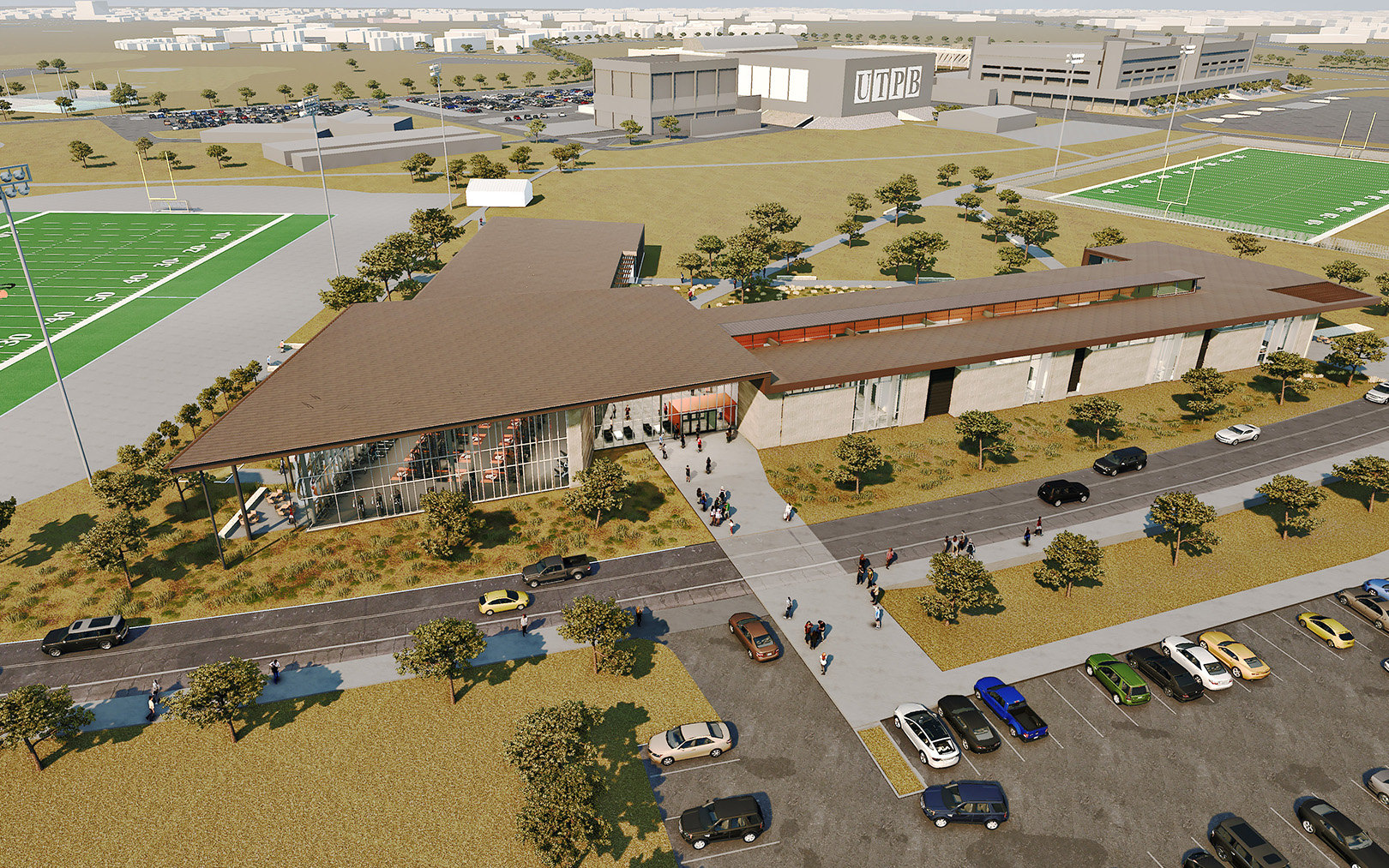UTPB D. Kirk Edwards Family Human Performance Center | SmithGroup