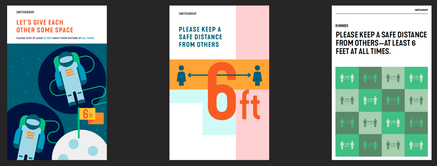 Return to Office Signage - Design Package | SmithGroup