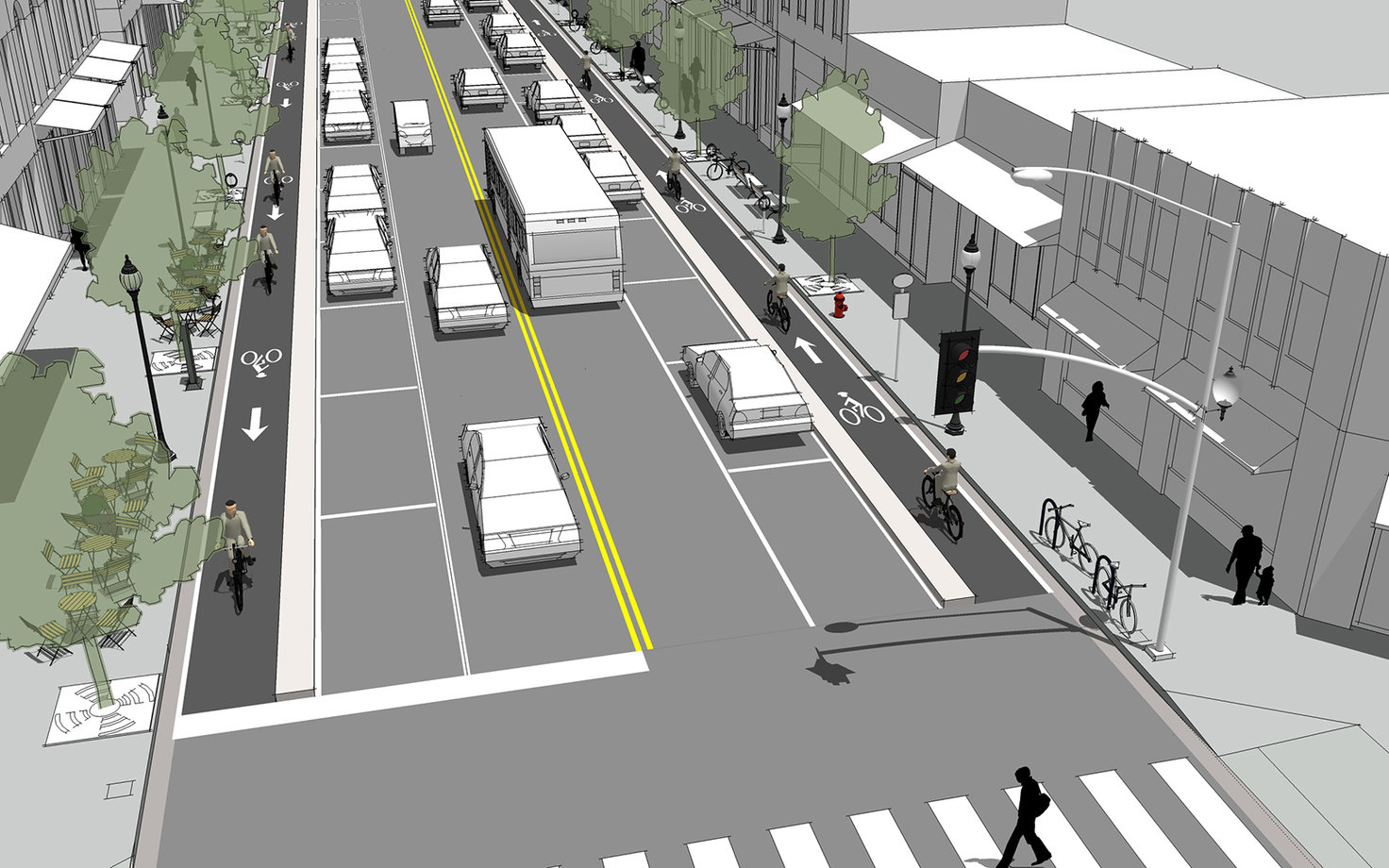 Ann Arbor Downtown Street Framework | SmithGroup