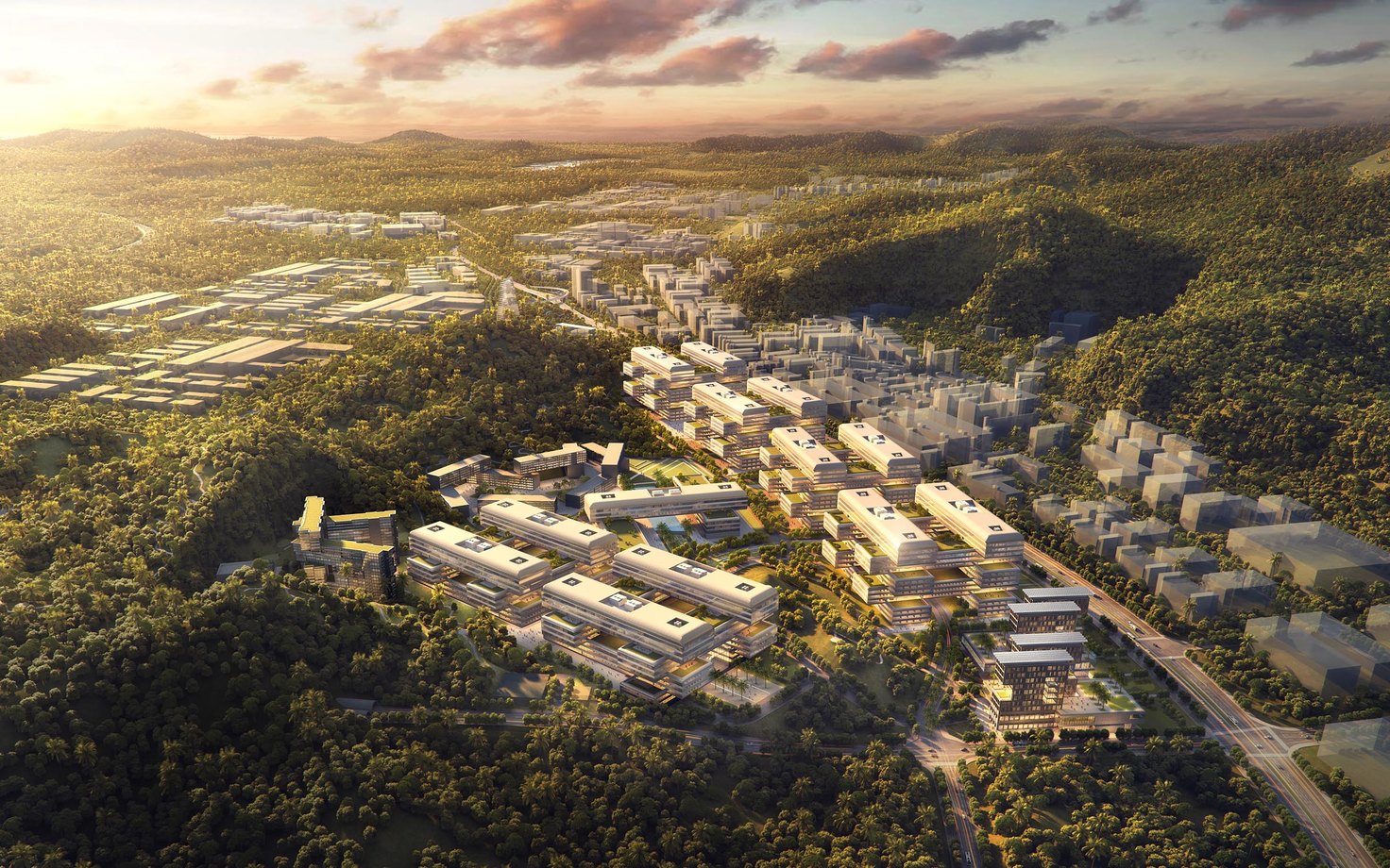 Peng Cheng Laboratory, Shibilong Park Phase I | SmithGroup