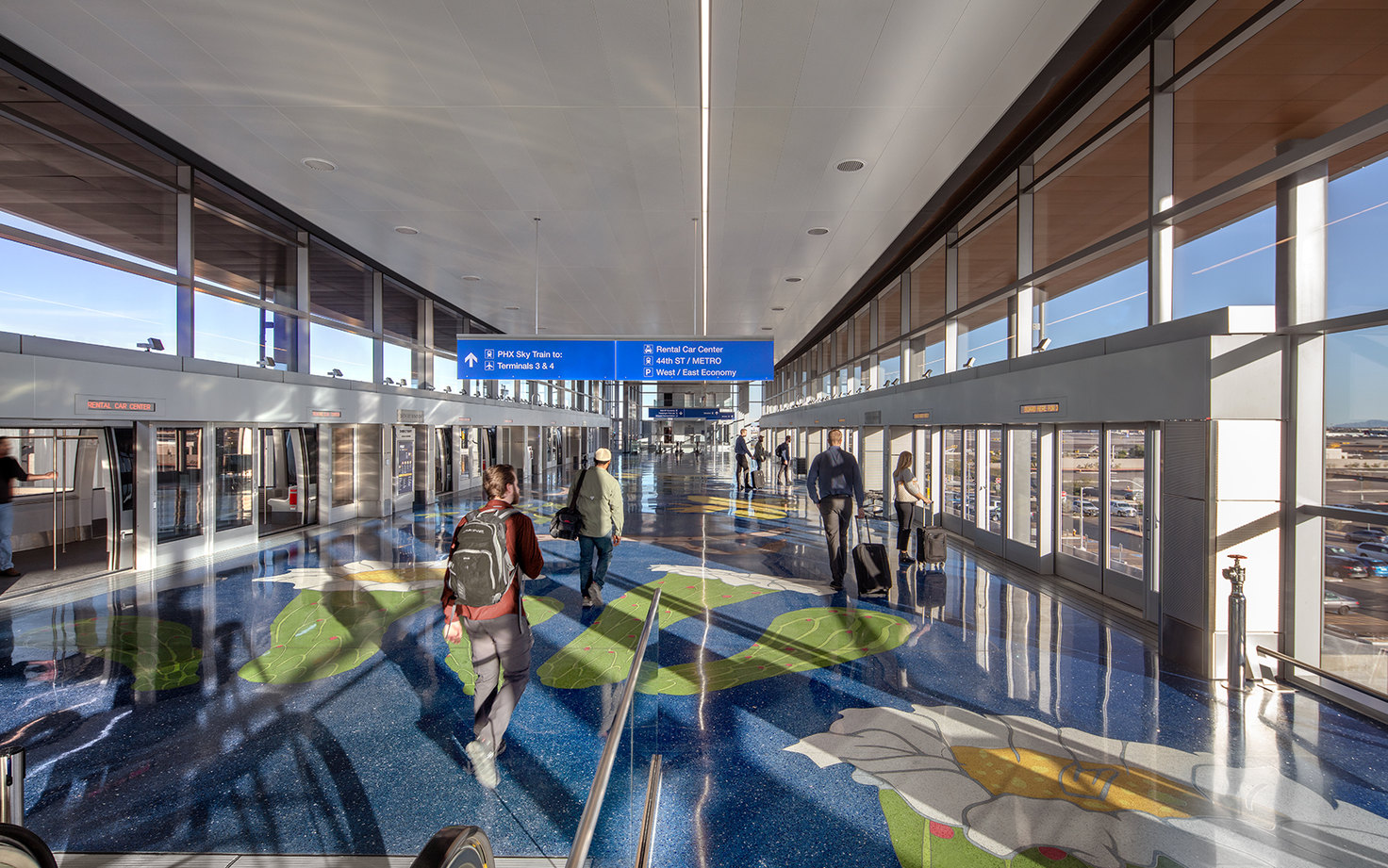 Phoenix Sky Harbor - PHX Sky Train® Terminals | SmithGroup
